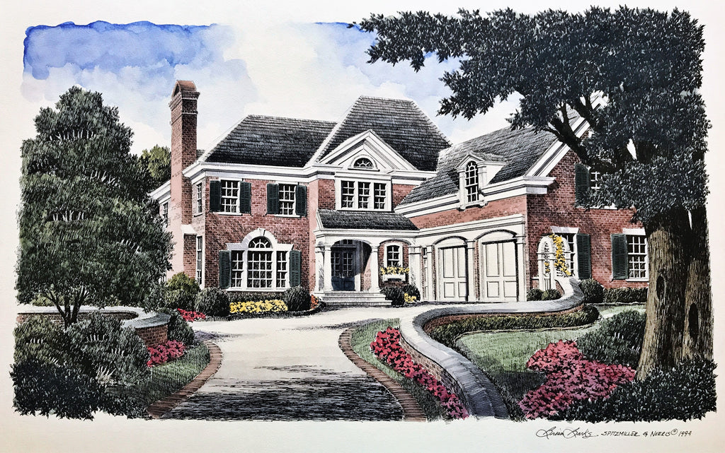 St. Anne Georgian – Spitzmiller & Norris House Plans