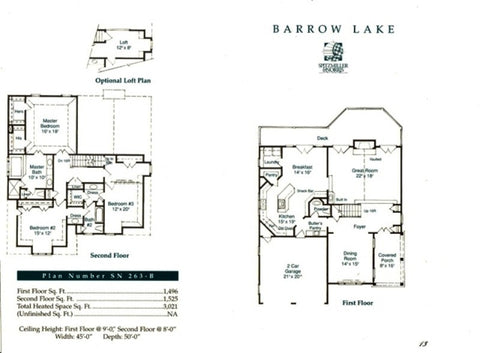 Barrow Lake – Spitzmiller & Norris House Plans